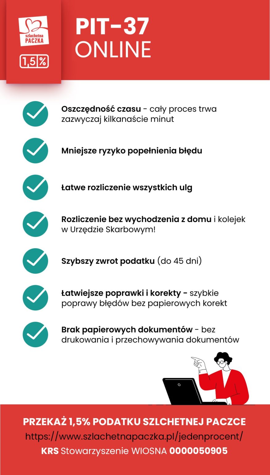 PIT-37 - jak wypełnić, rozliczyć i wysłać PIT-37 online - Szlachetna Paczka