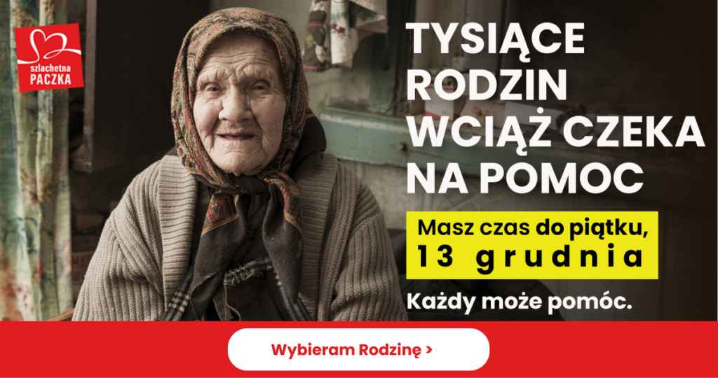 Pomoc biednym, ubogim, rodzinom wielodzietnym - Szlachetna Paczka