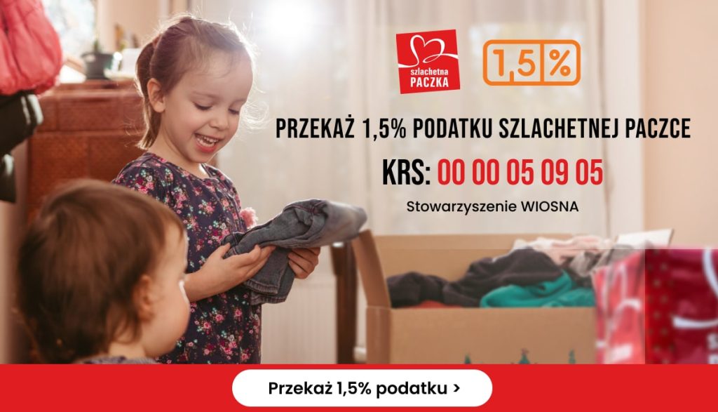 Pomoc biednym, ubogim, rodzinom wielodzietnym - Szlachetna Paczka
